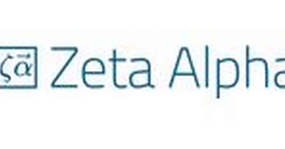 Zeta Alpha: Trends in AI series - Data Science Centre - University of ...